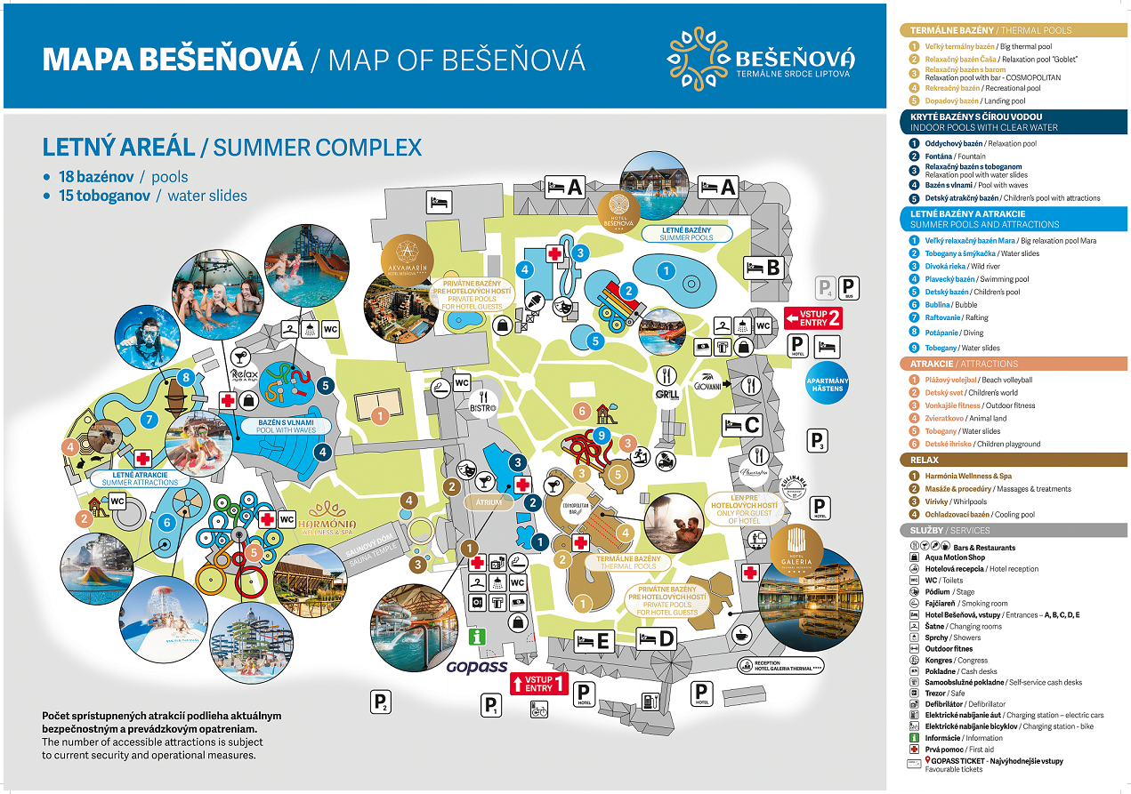 Bešeňová Thermal park - Thermal park Bešeňová | Lázně Travel